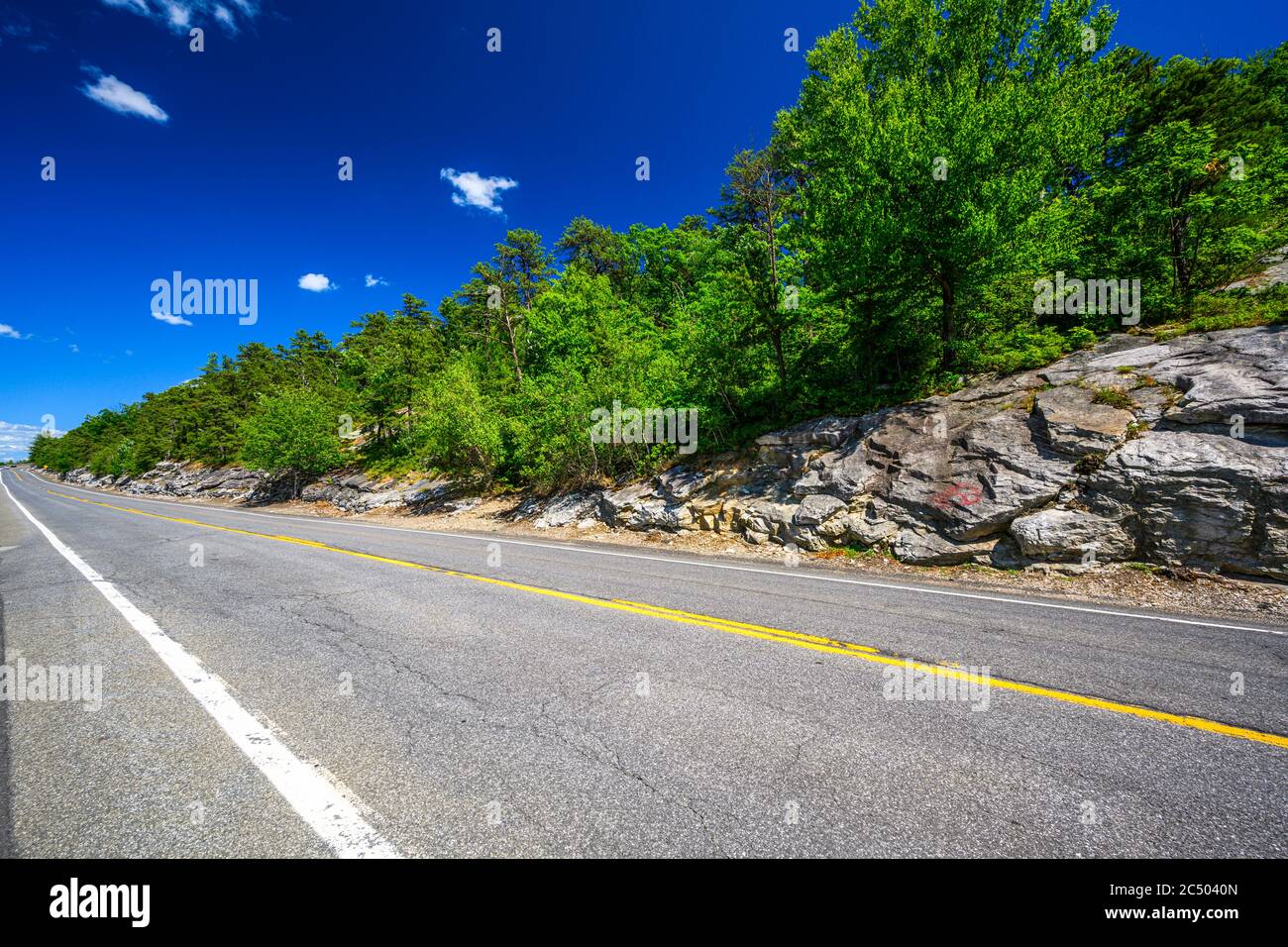 Catskill Scenic Overlook on State Rte 55, Kerhonkson, NY, USA Stock ...