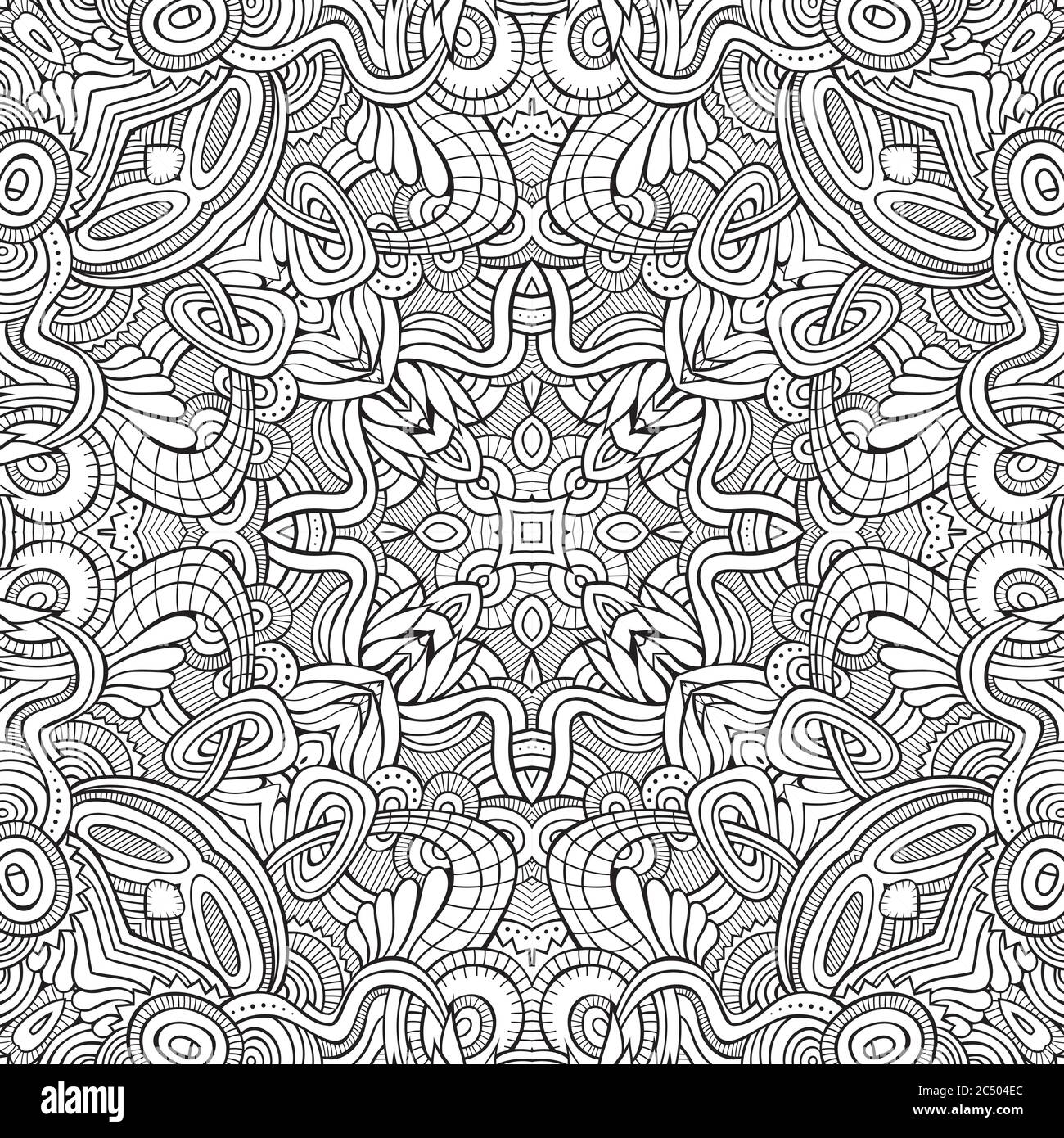 Abstract vector ethnic sketchy background Stock Vector Image & Art - Alamy