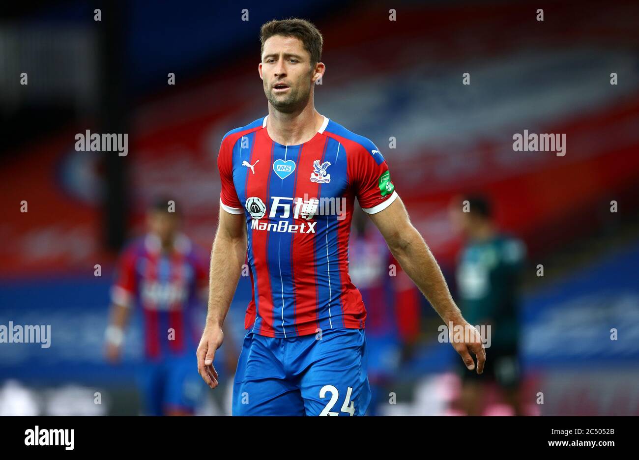 Crystal Palace's Gary Cahill during the Premier League match at ...