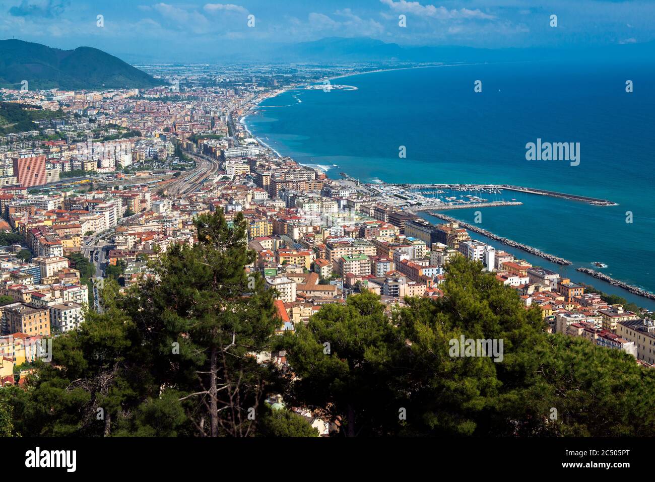 Salerno arechi castle hi-res stock photography and images - Alamy