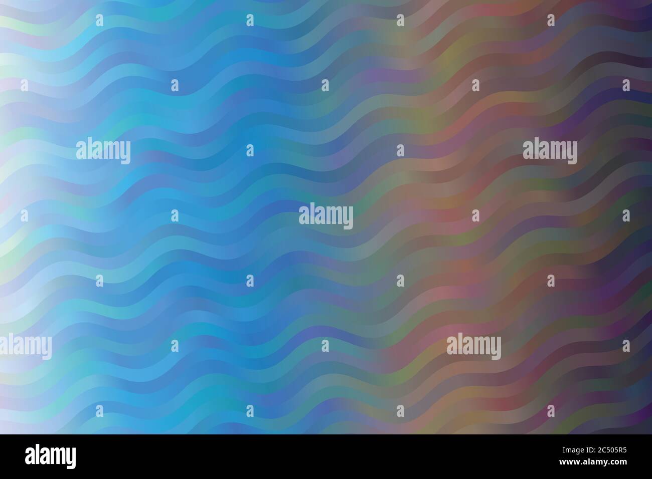 Blue and brown waves vector background Stock Vector Image & Art - Alamy