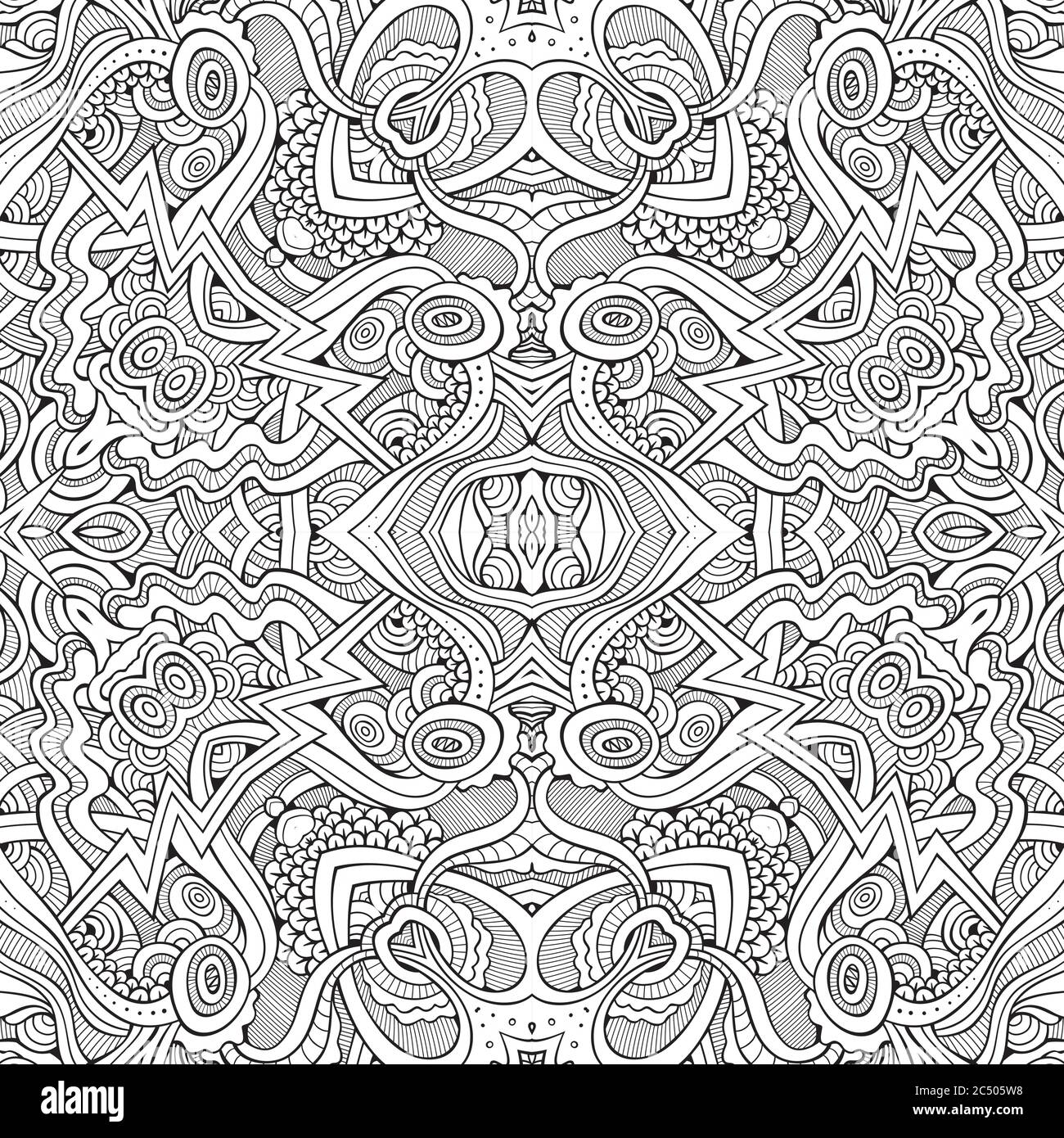 Abstract vector ethnic sketchy background Stock Vector Image & Art - Alamy