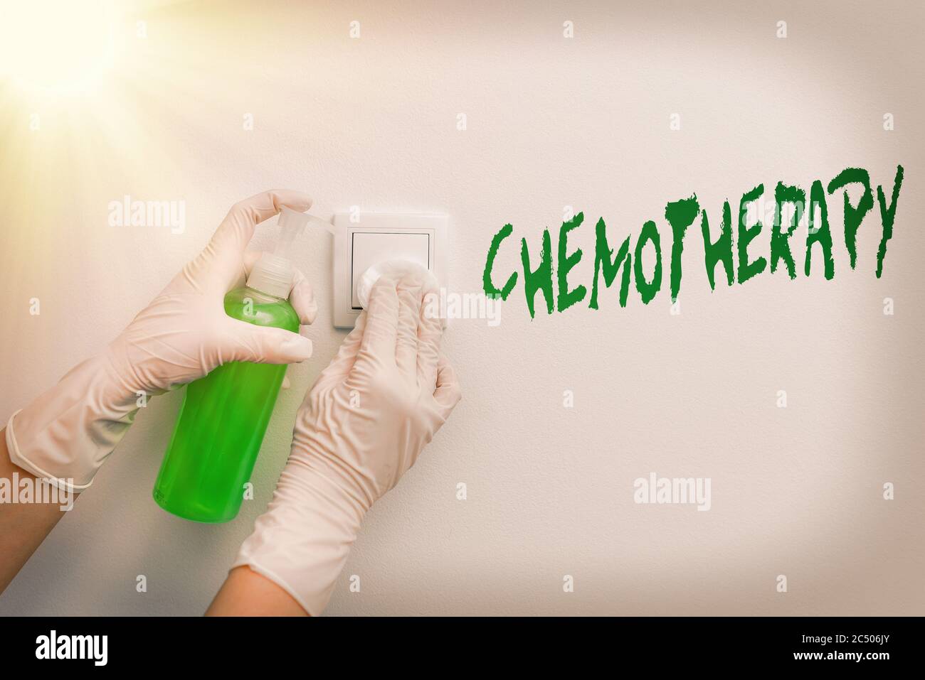 Word writing text Chemotherapy. Business photo showcasing the treatment ...