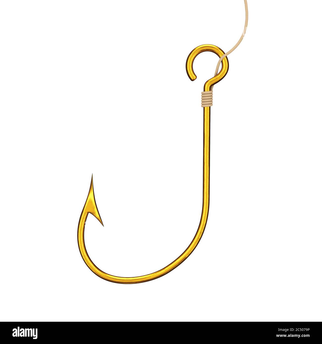 Empty fishing hook water hi-res stock photography and images - Alamy