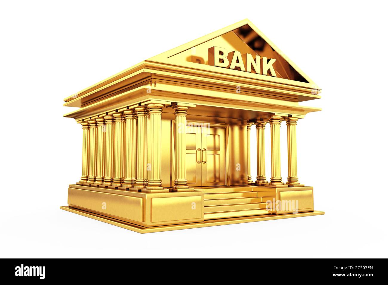 A bank and exterior Cut Out Stock Images & Pictures - Alamy