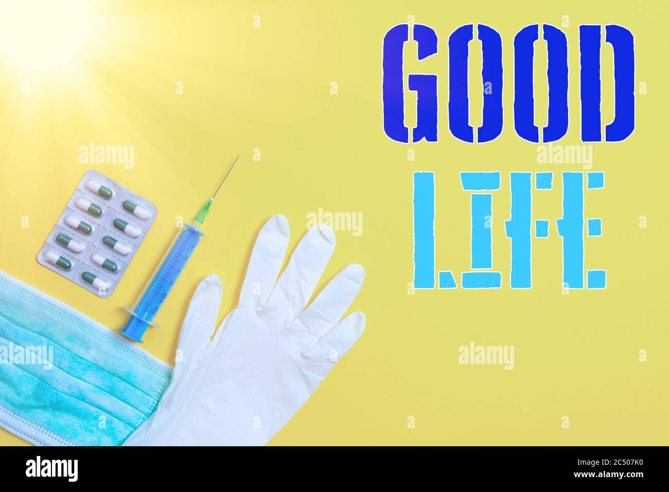 Easy healthy living word hi-res stock photography and images - Alamy