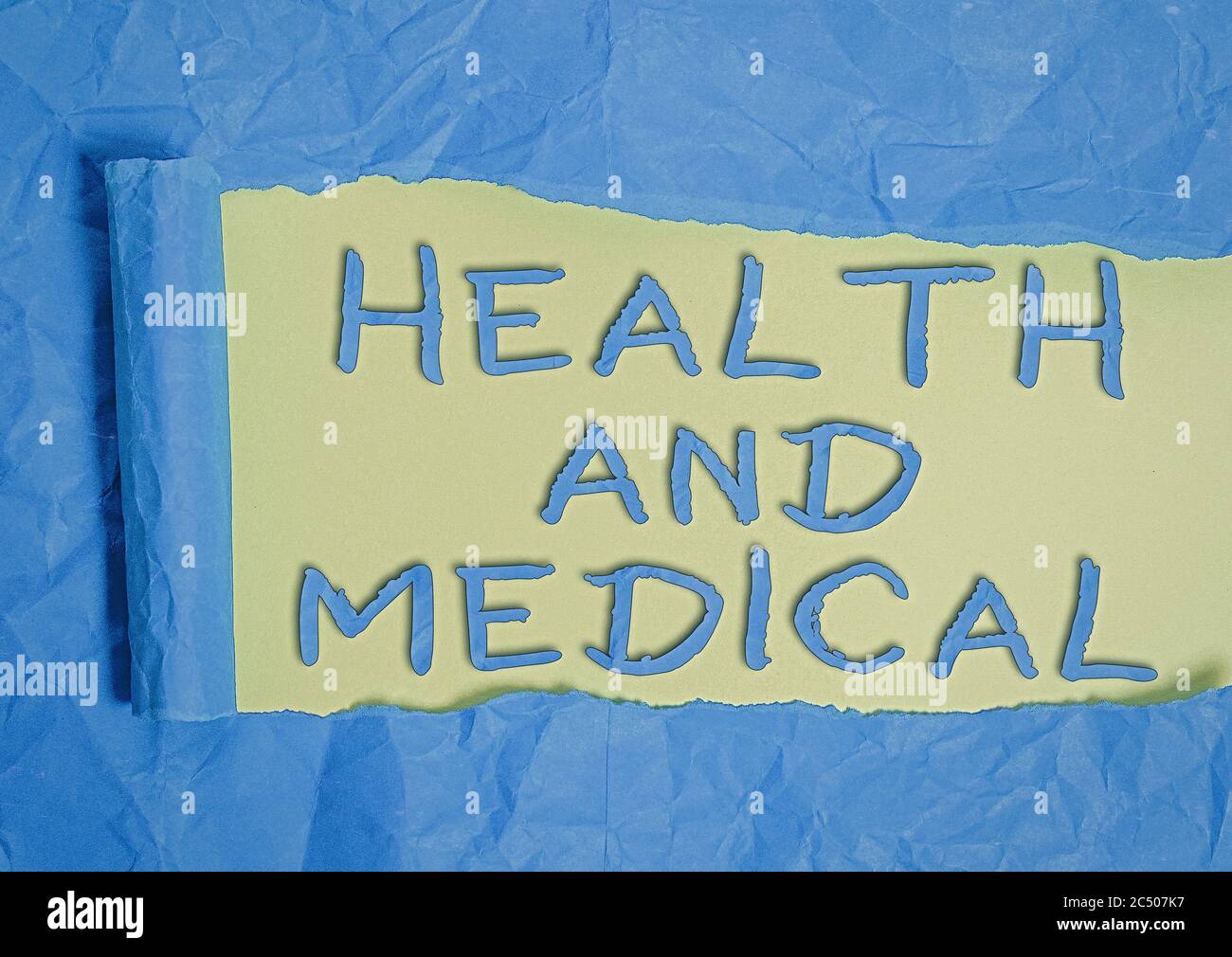 Word writing text Health And Medical. Business photo showcasing study ...