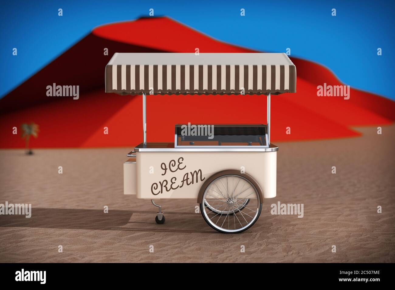 Desert trolley hi-res stock photography and images - Alamy