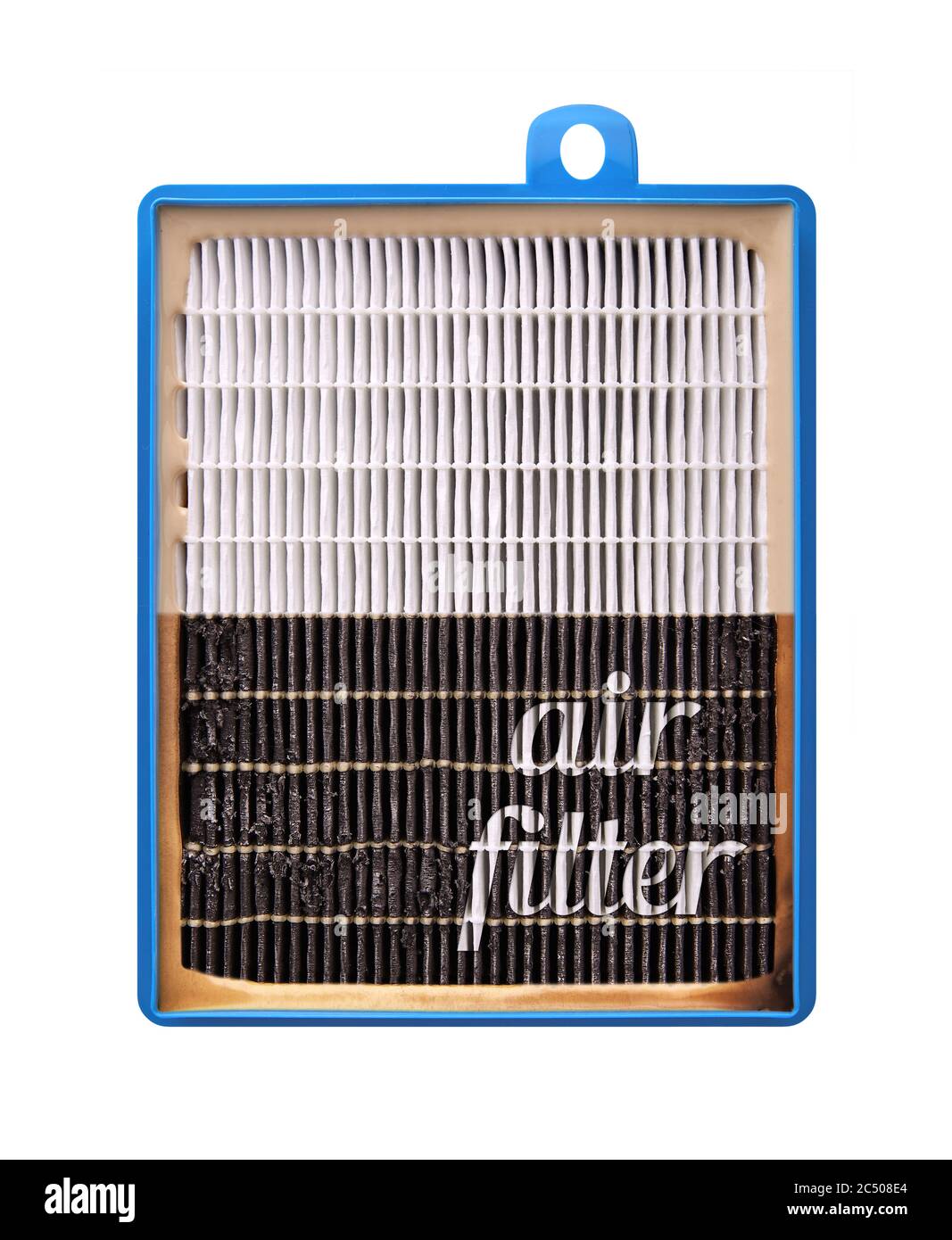 High efficiency air filter for HVAC system. new and used filter Stock ...
