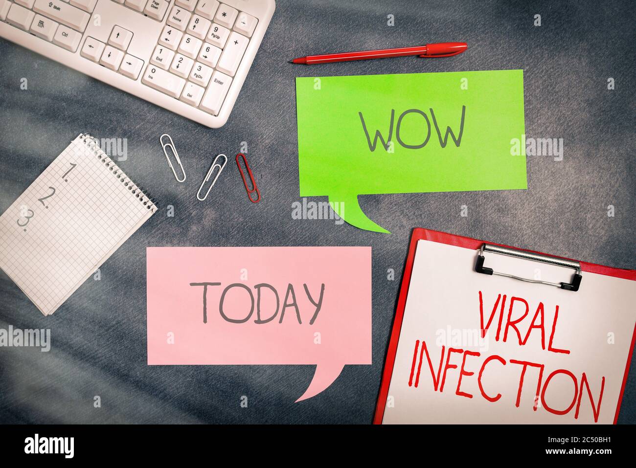 Writing note showing Viral Infection. Business concept for Specific ...