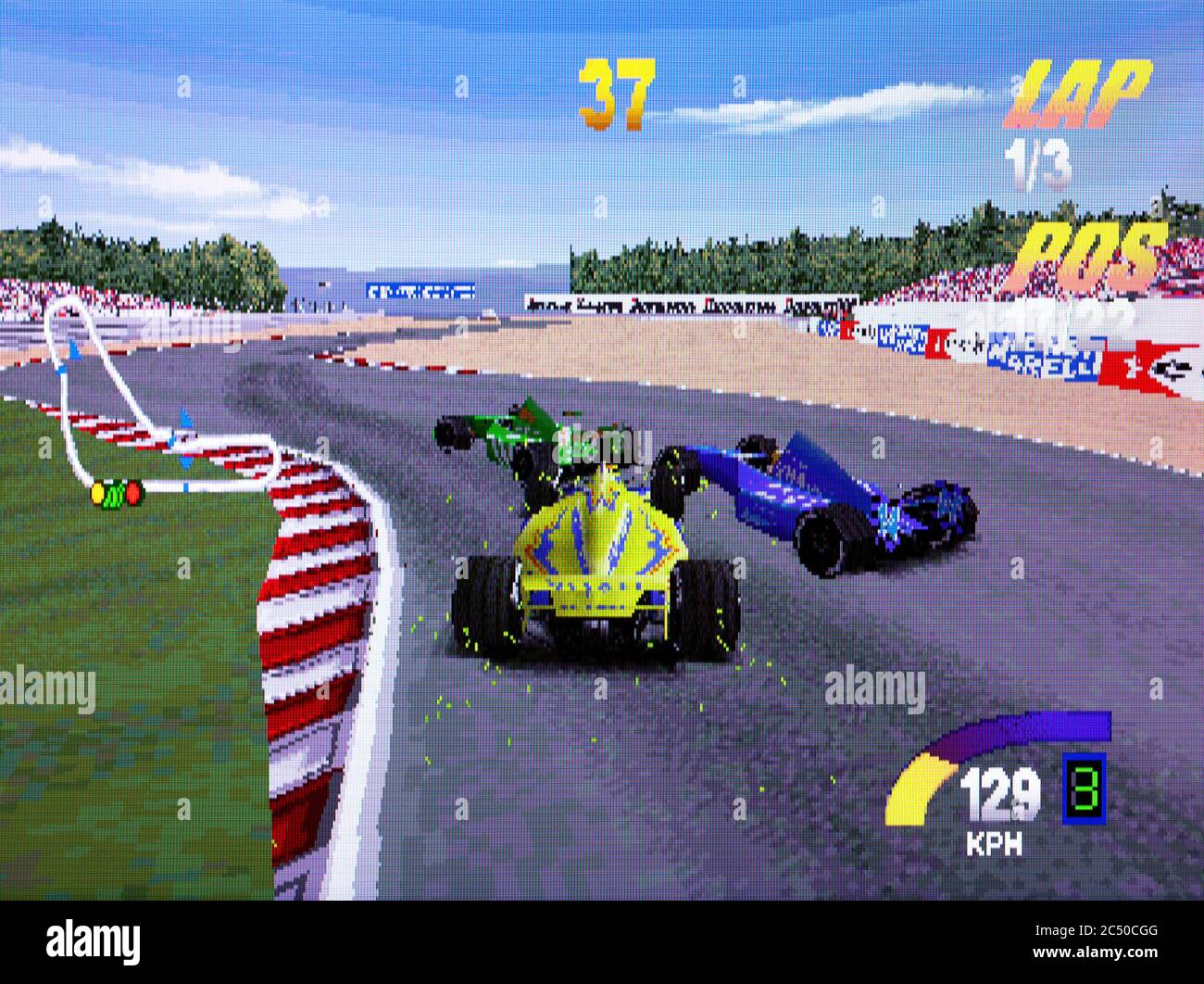 Monaco Grand Prix - Sony Playstation 1 PS1 PSX - Editorial use only ...