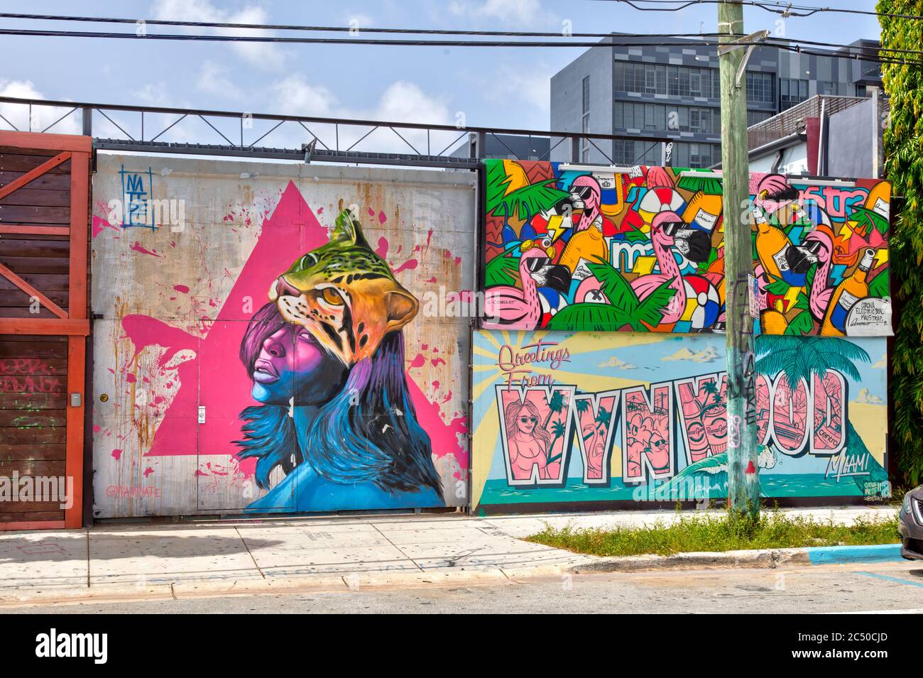 Miami florida wynwood urban graffiti hi-res stock photography and ...