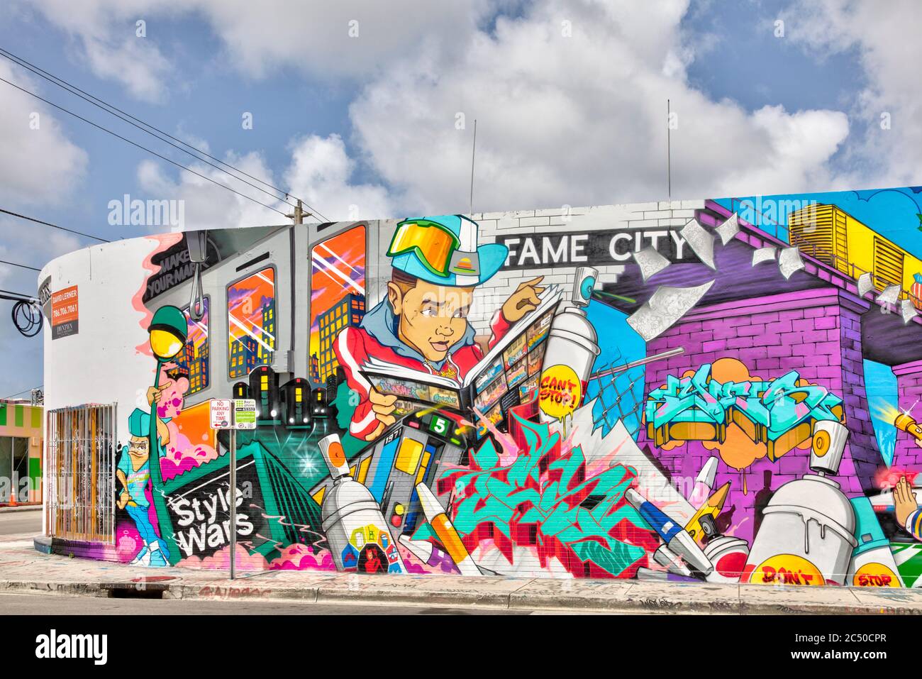 Miami graffiti hi-res stock photography and images - Alamy