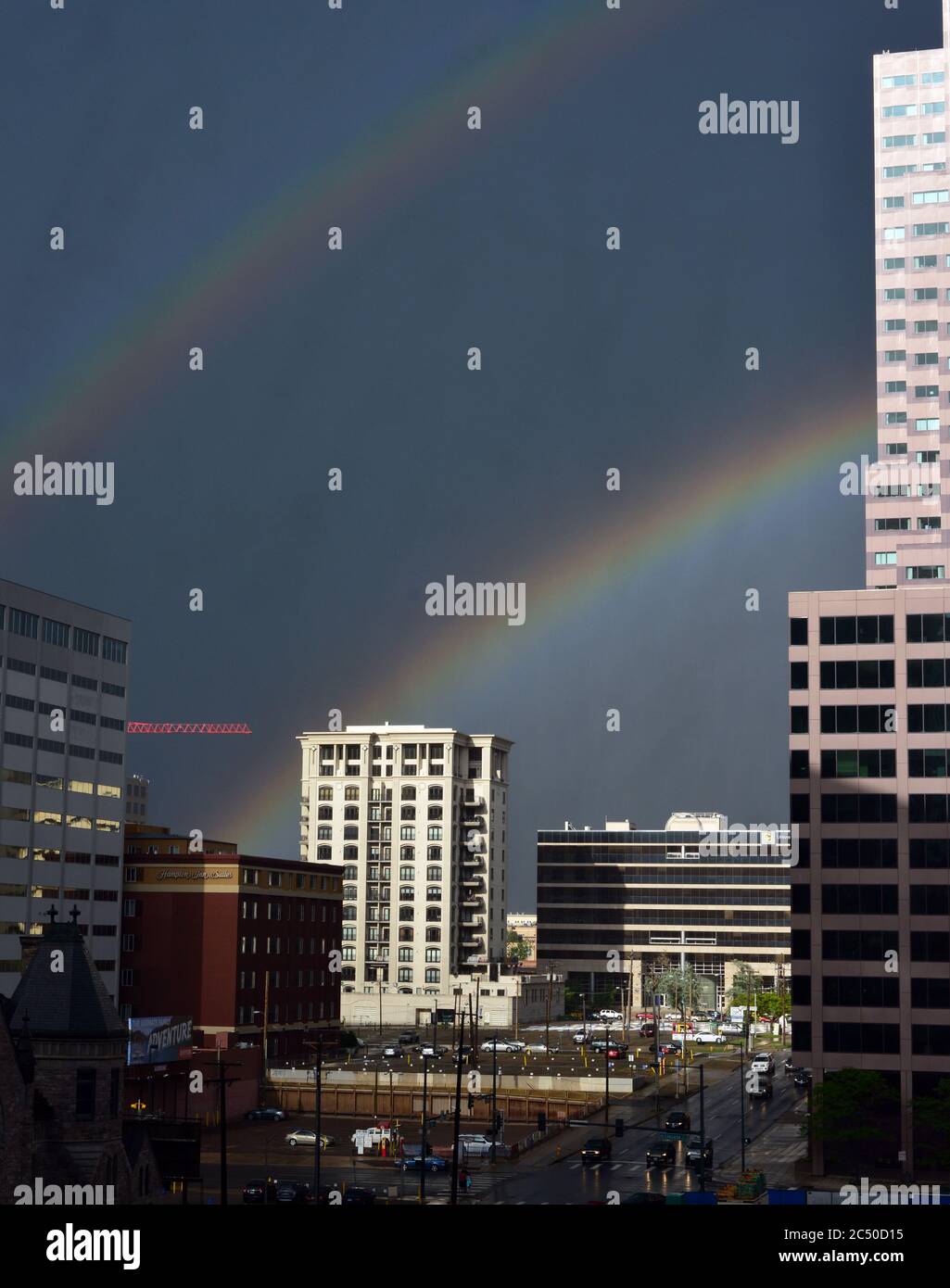 Rainbow colorado rainbows hi-res stock photography and images - Alamy
