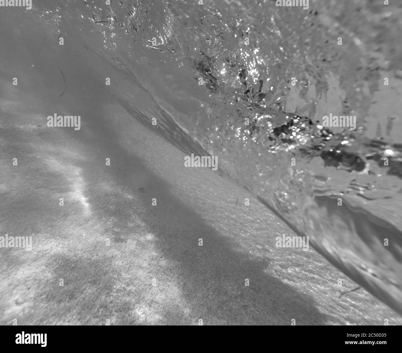 Underwater world. Tropical transparent ocean. Still Calm Sea Water ...