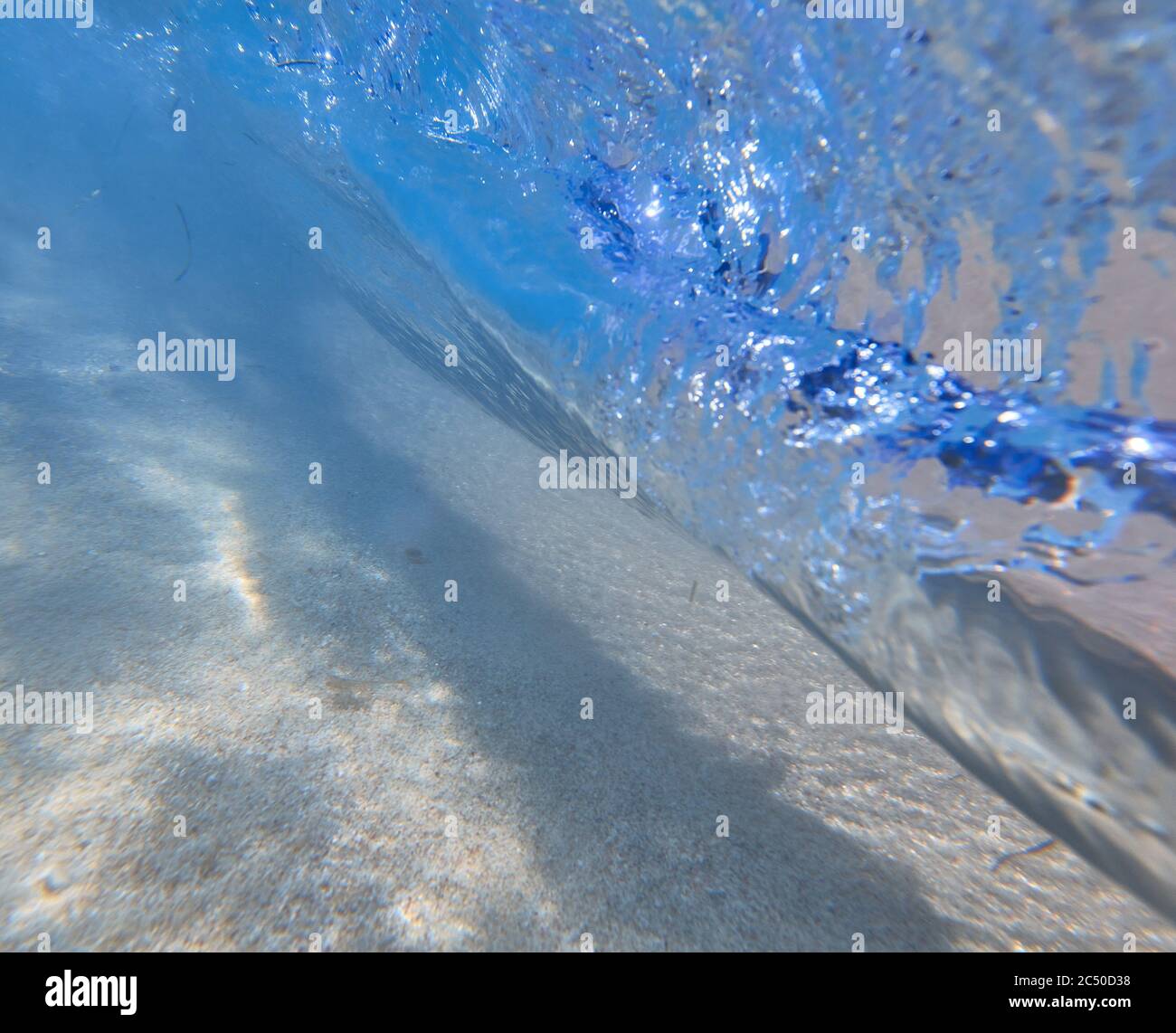 Underwater world. Tropical transparent ocean. Still Calm Sea Water ...