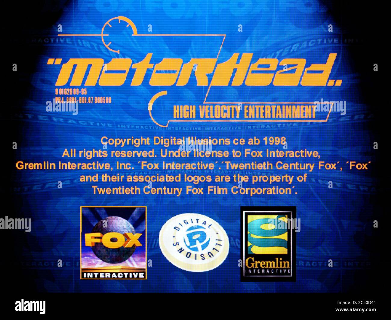 Motorhead High Velocity Entertainment - Sony Playstation 1 PS1 PSX ...