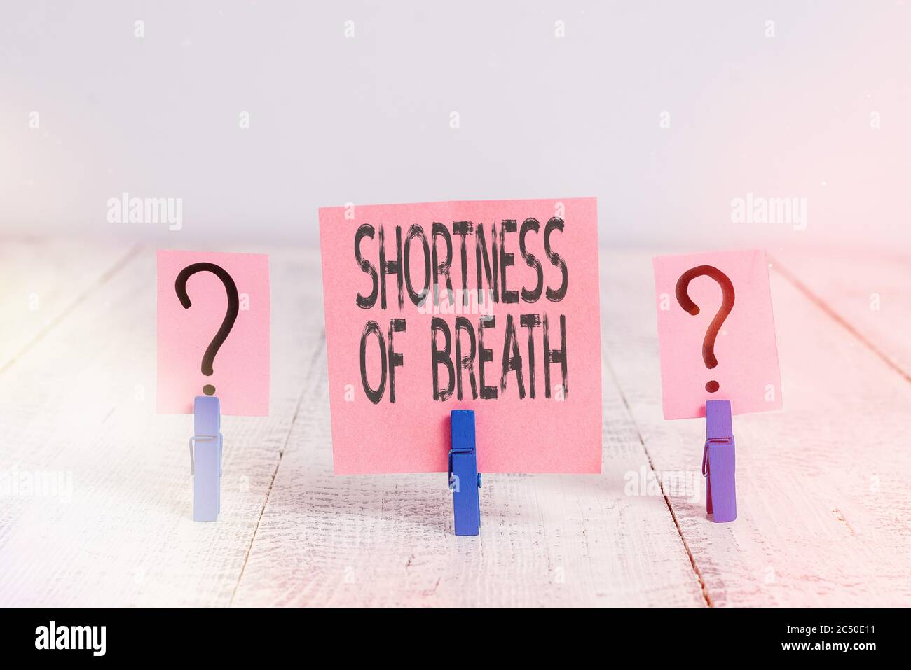 Text sign showing Shortness Of Breath. Business photo showcasing ...
