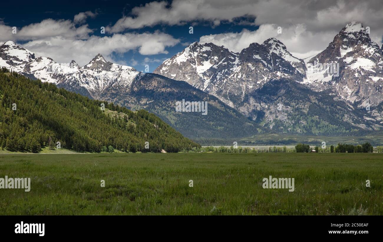Grand Tetons National Park, Wyoming Stock Photo - Alamy