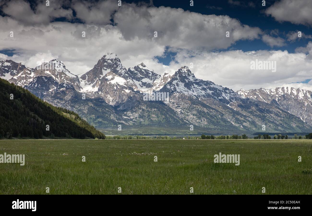 Grand Tetons National Park, Wyoming Stock Photo - Alamy