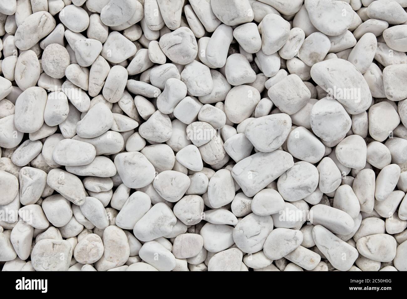 White pebbles stone background. Relaxation, meditation and calmness ...