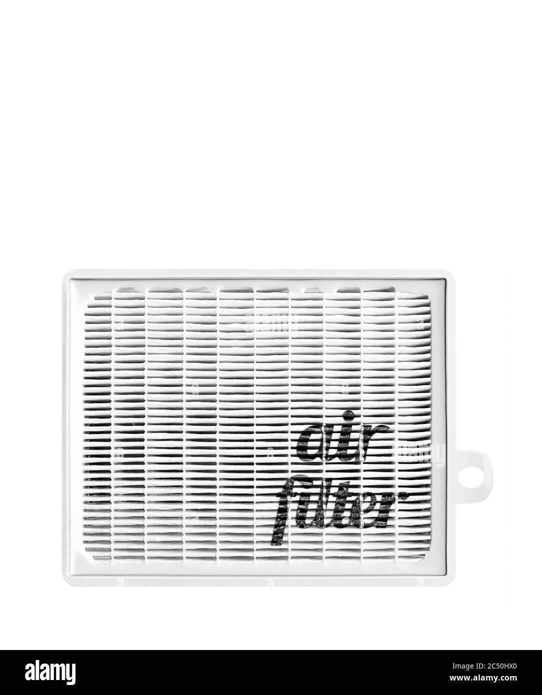 High efficiency air filter for HVAC system. new and used filter. Taking ...
