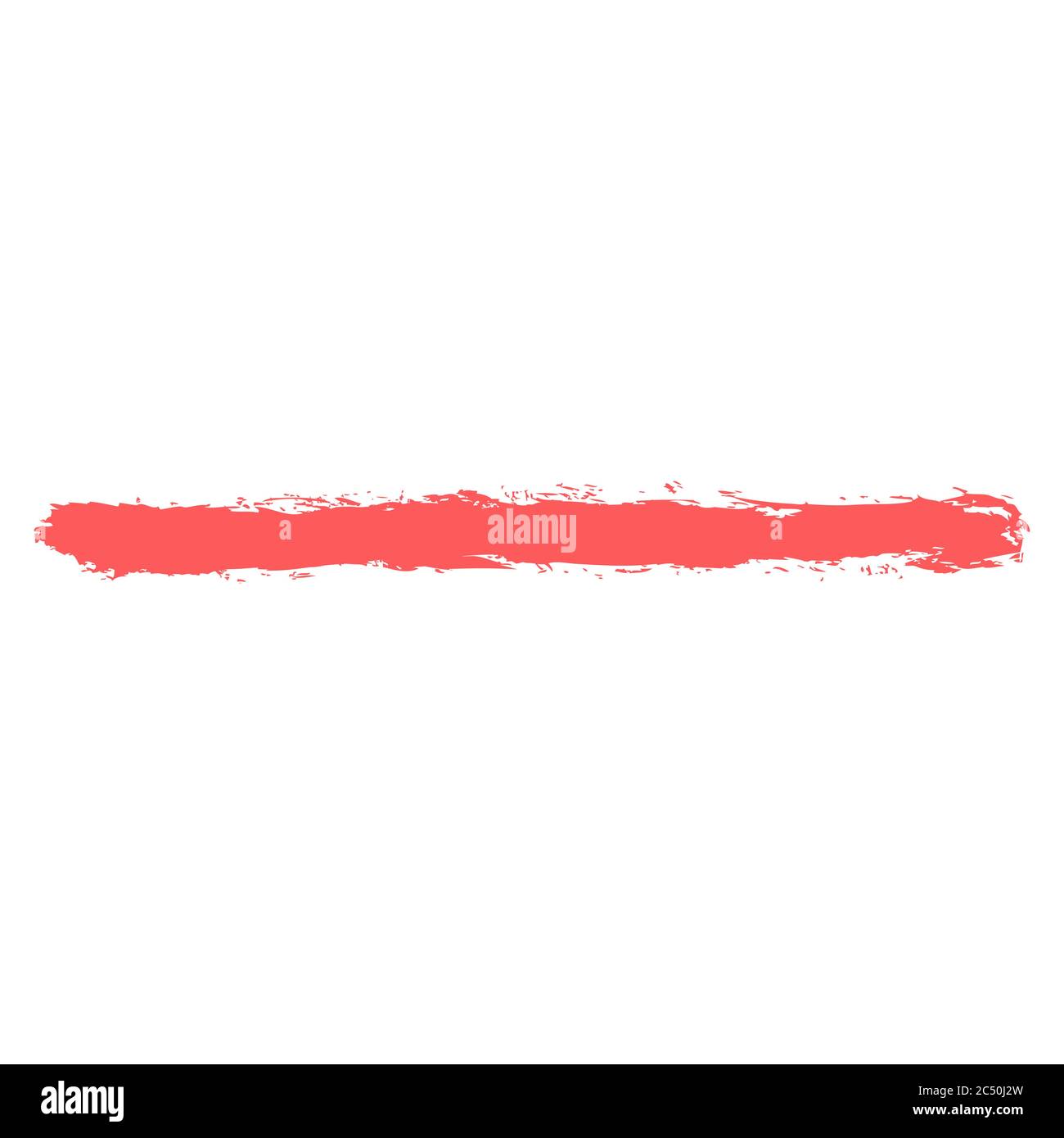 Red Paint Stroke Vector