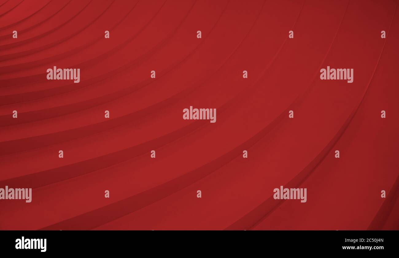 Abstract curved lines. Red geometric background Stock Photo - Alamy