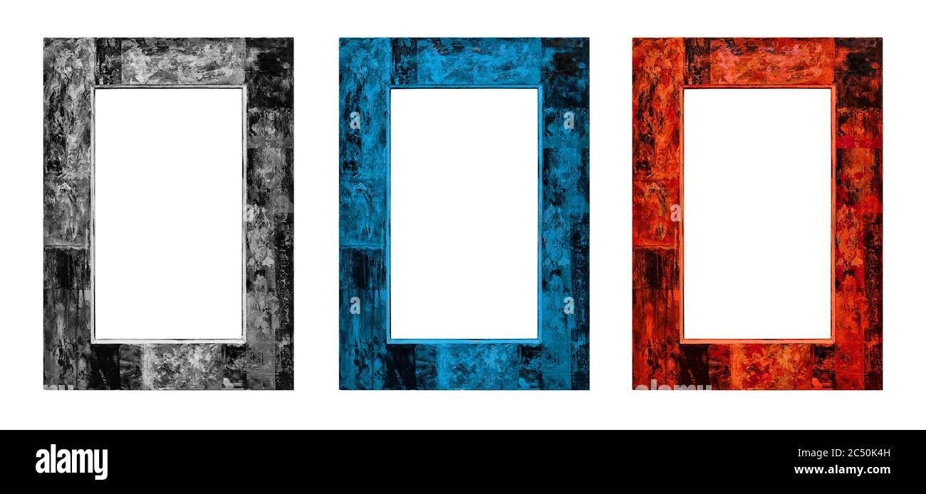 Framework. picture frame isolated on white background Stock Photo - Alamy