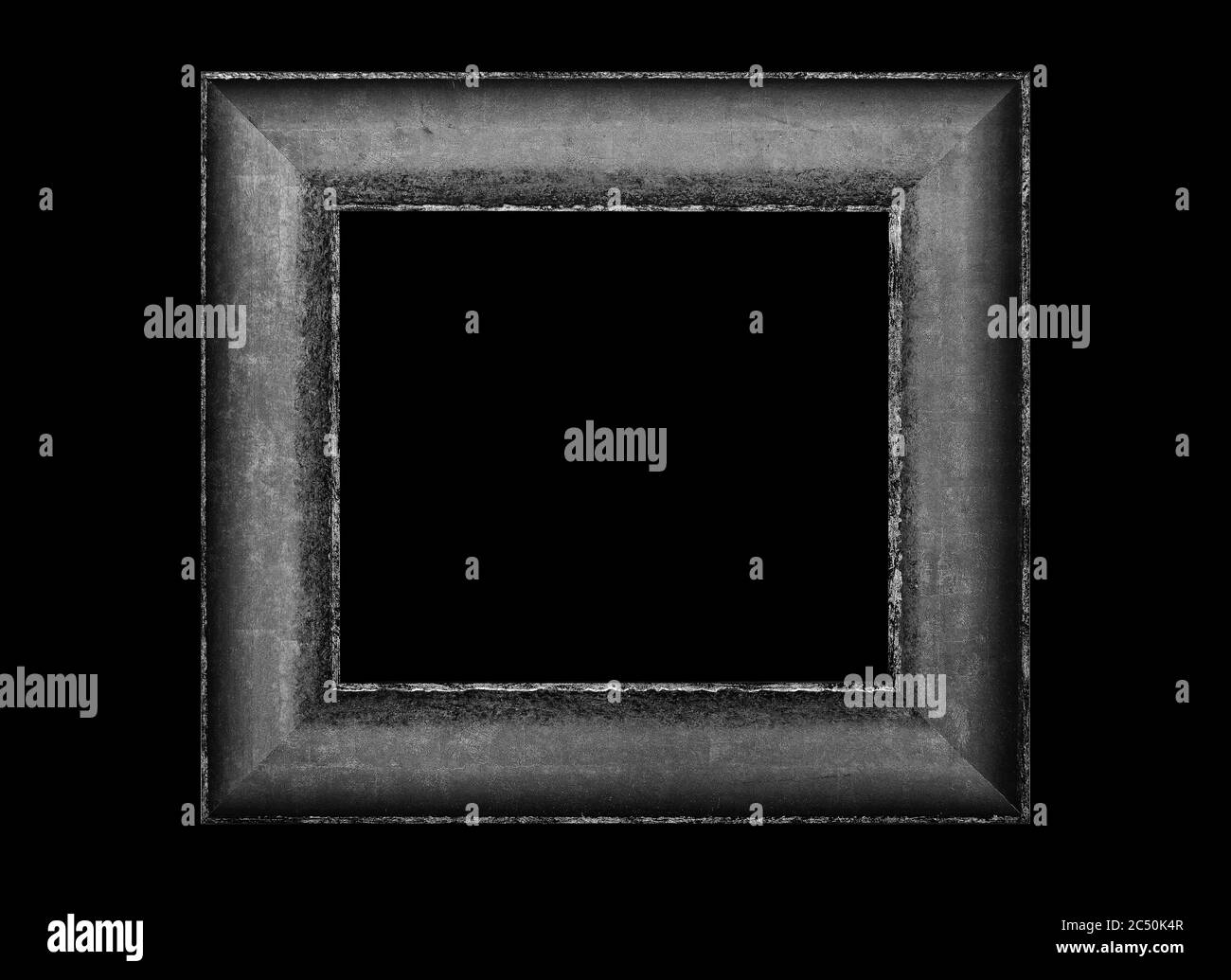 Framework in antique style. Vintage picture frame isolated on white ...