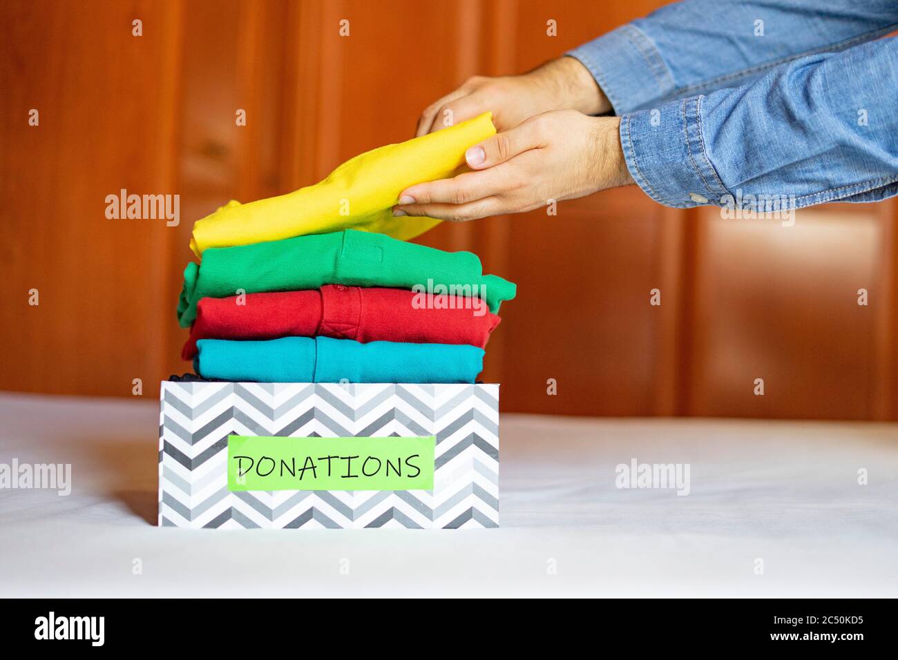 Homeless charity box hi-res stock photography and images - Alamy