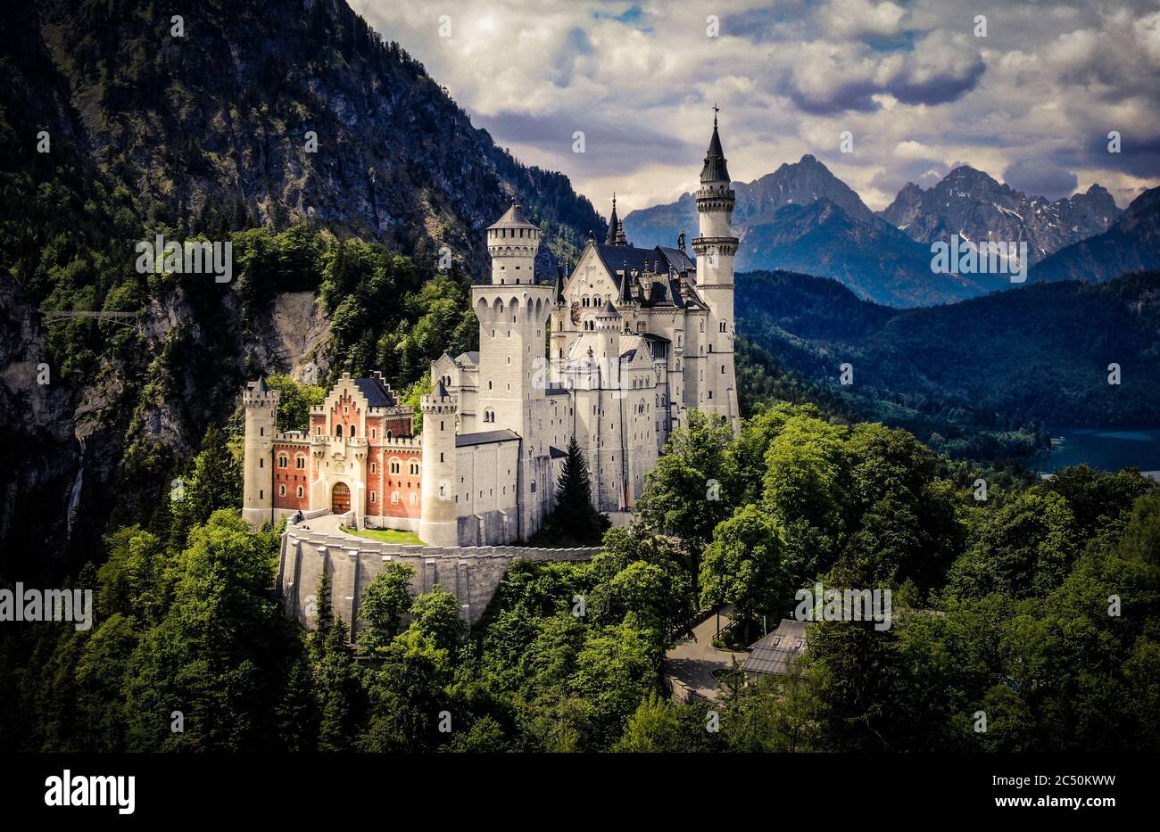 Famous Neuschwanstein Castle in Bavaria Germany Stock Photo - Alamy