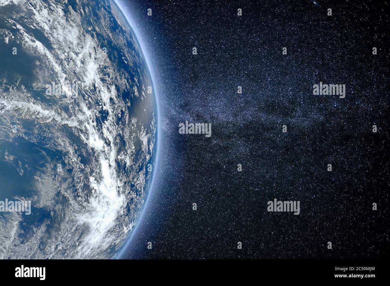 Planet Earth, view from space (Elements of this image furnished by NASA ...