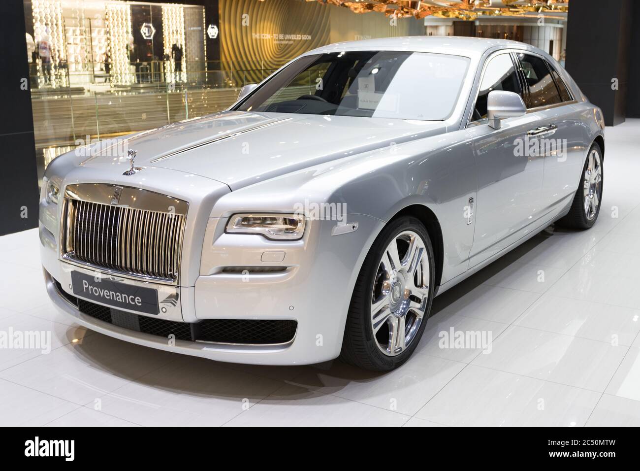 Bangkok Thailand:- June 28, 2020:- Rolls-Royce car show at show room ...