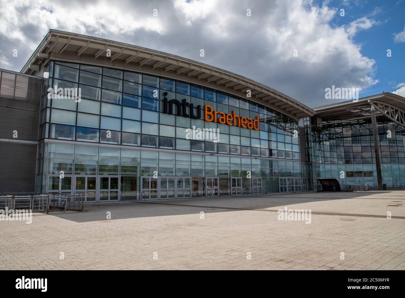 The Intu Braehead shopping centre that is situated on the site of the ...
