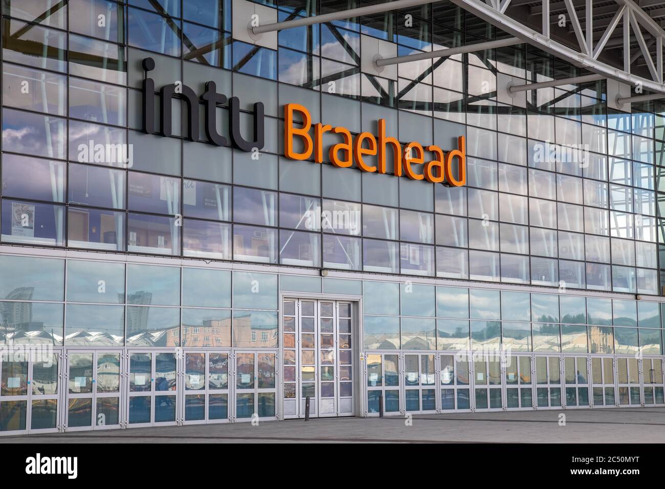 The Intu Braehead shopping centre that is situated on the site of the ...