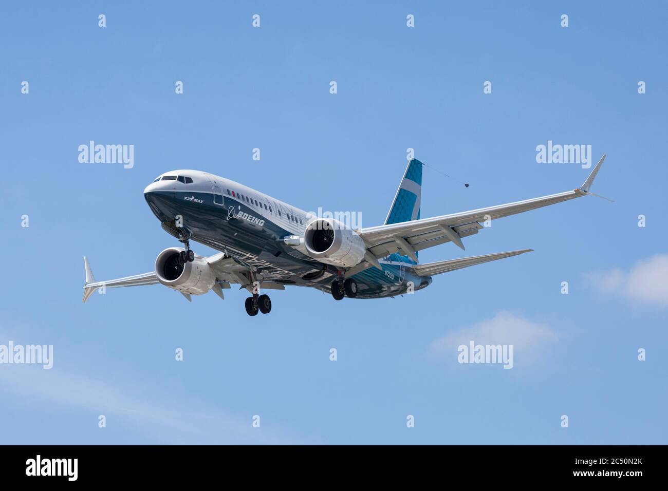 Boeing 737 max 7 test hi-res stock photography and images - Alamy
