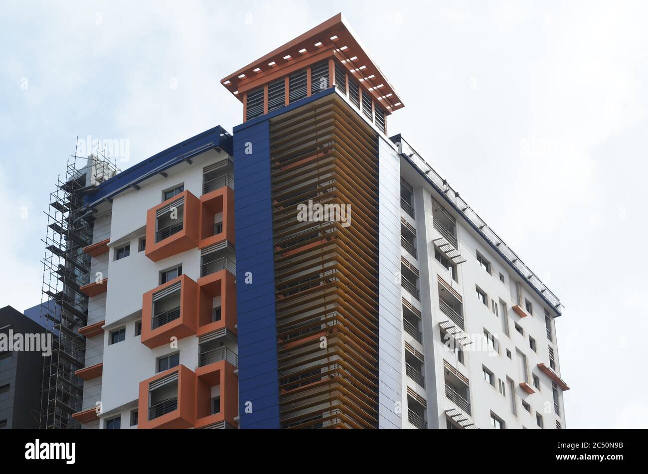 Architecture in downtown Dakar, Senegal Stock Photo - Alamy