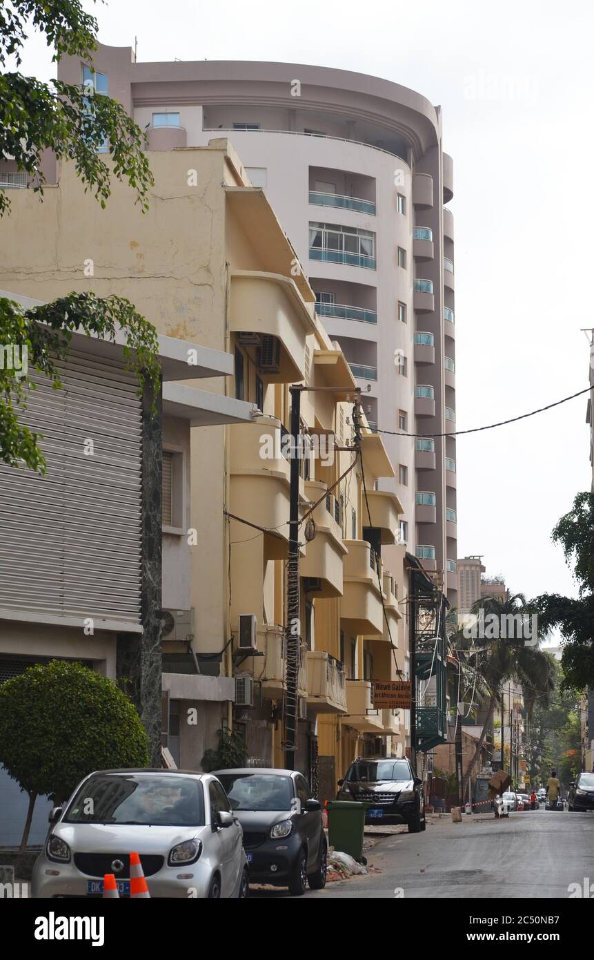 Dakar senegal downtown skyline hi-res stock photography and images - Alamy