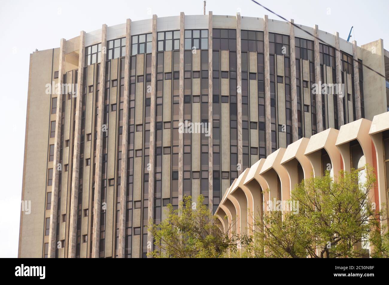 Architecture in downtown Dakar, Senegal Stock Photo - Alamy