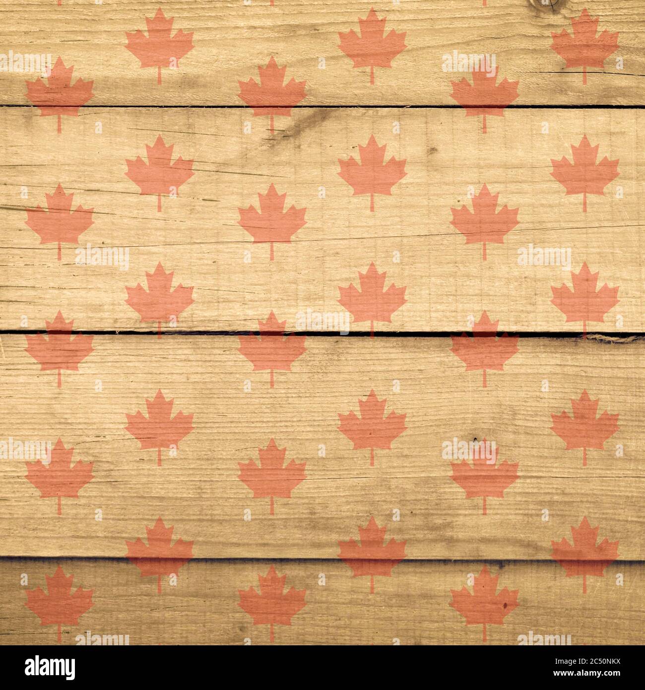 Wooden background with Canada maple leaves. Related to july 1 Canada ...