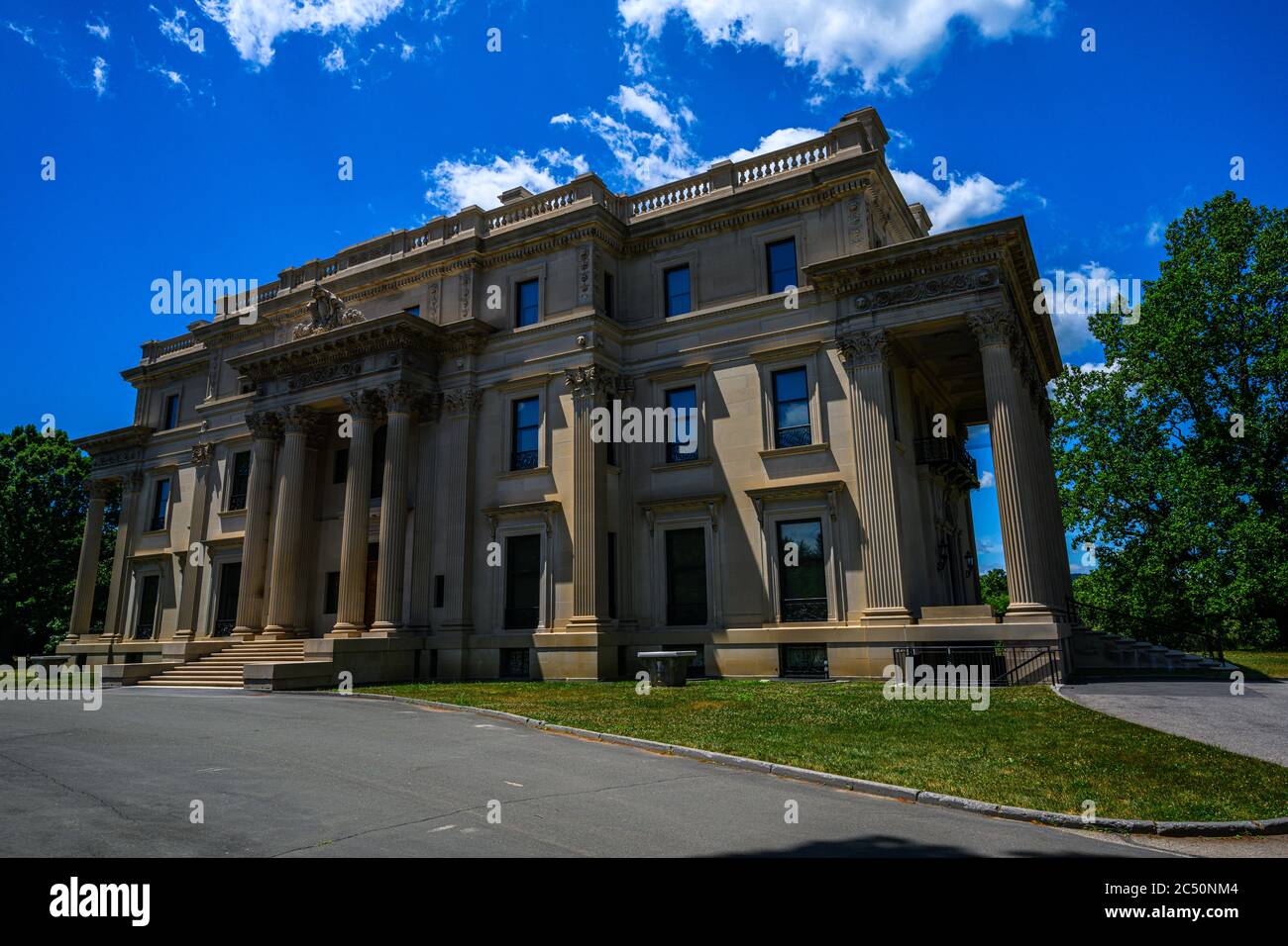 Vanderbilt Mansion National Historic Site, Hyde Park, New York, USA ...