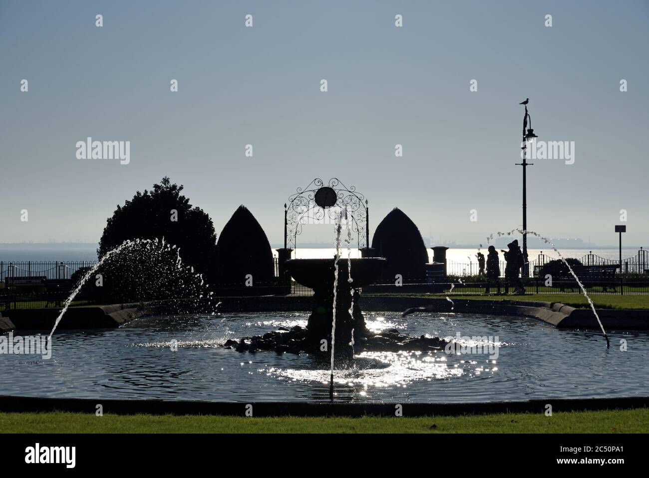 Prittlewell Square is an ornamental gardens which overlooks the Thames ...