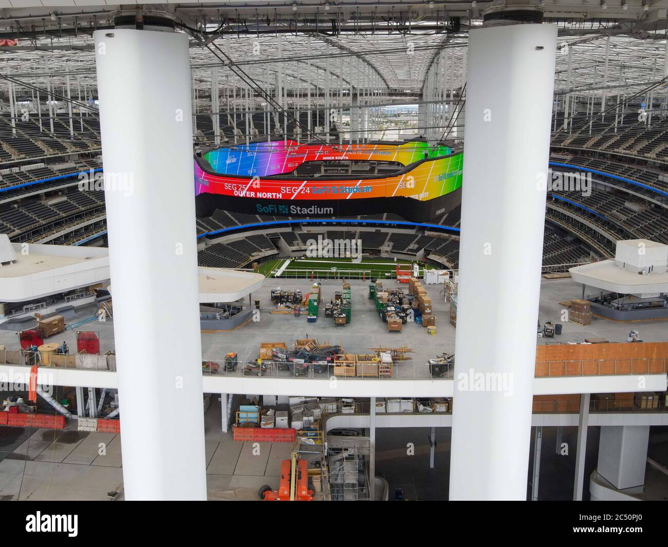 Los Angeles, United States. 28th June, 2020. General overall aerial ...
