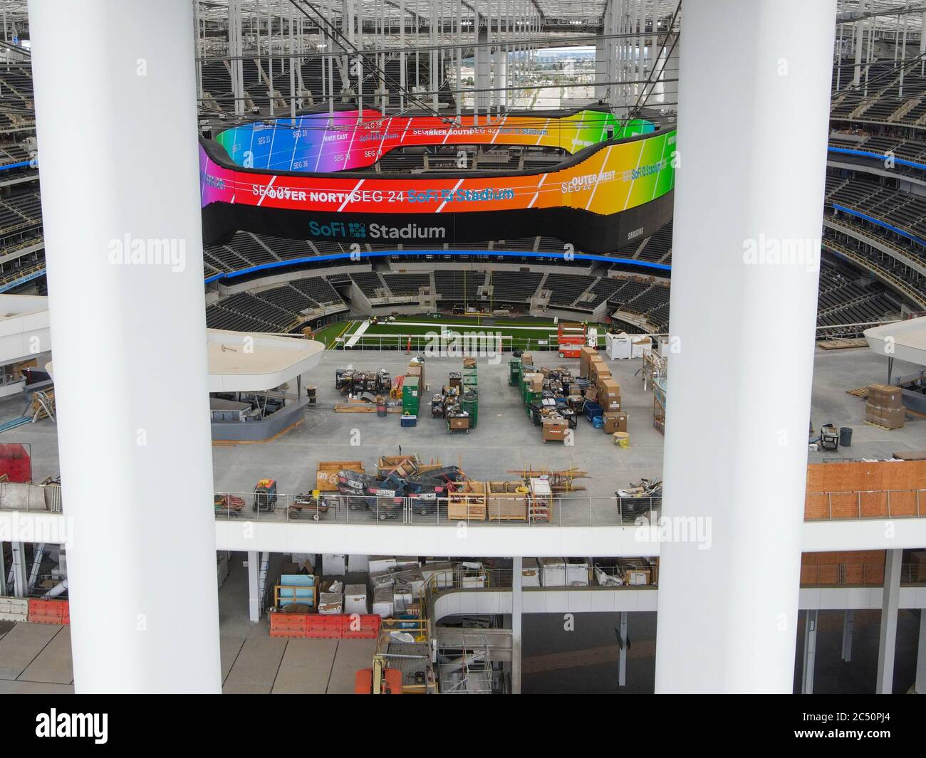 Los Angeles, United States. 28th June, 2020. General overall aerial ...