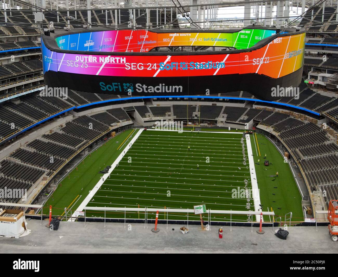 Los Angeles, United States. 28th June, 2020. General overall aerial ...