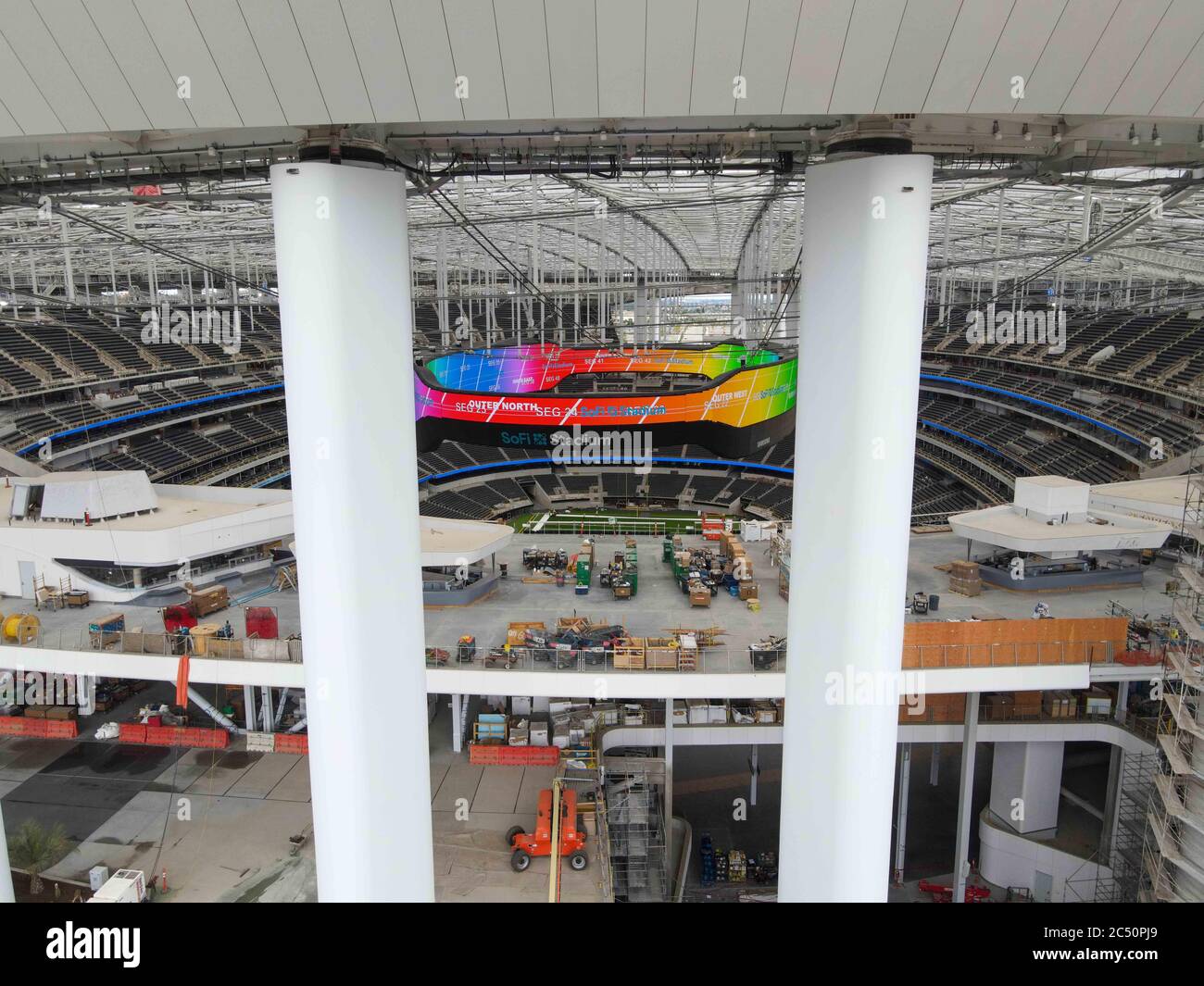Los Angeles, United States. 28th June, 2020. General overall aerial ...