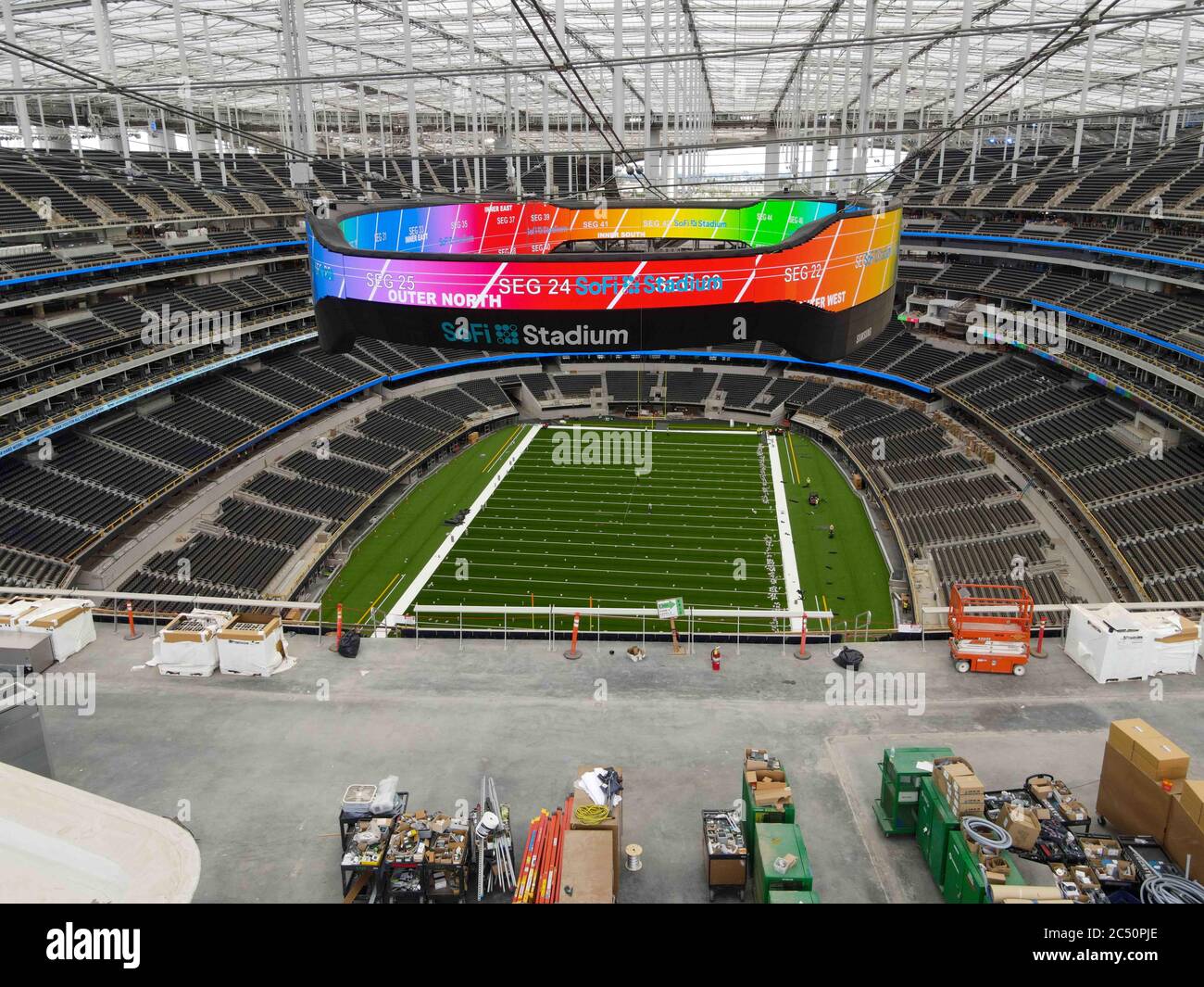 Los Angeles, United States. 28th June, 2020. General overall aerial ...