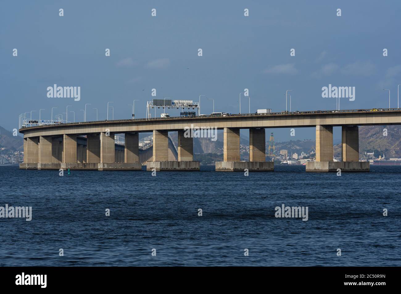 Bridge Across the Sea Stock Photo - Alamy
