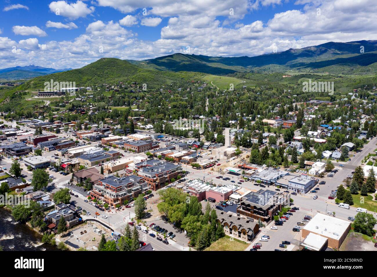 Steamboat springs town hi-res stock photography and images - Alamy
